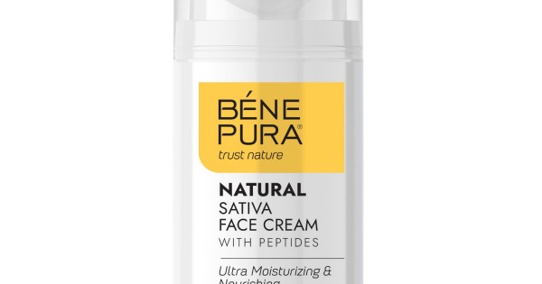 ᐉ Natural moisturizing face cream with Sativa 50ml - Benepura.co.uk